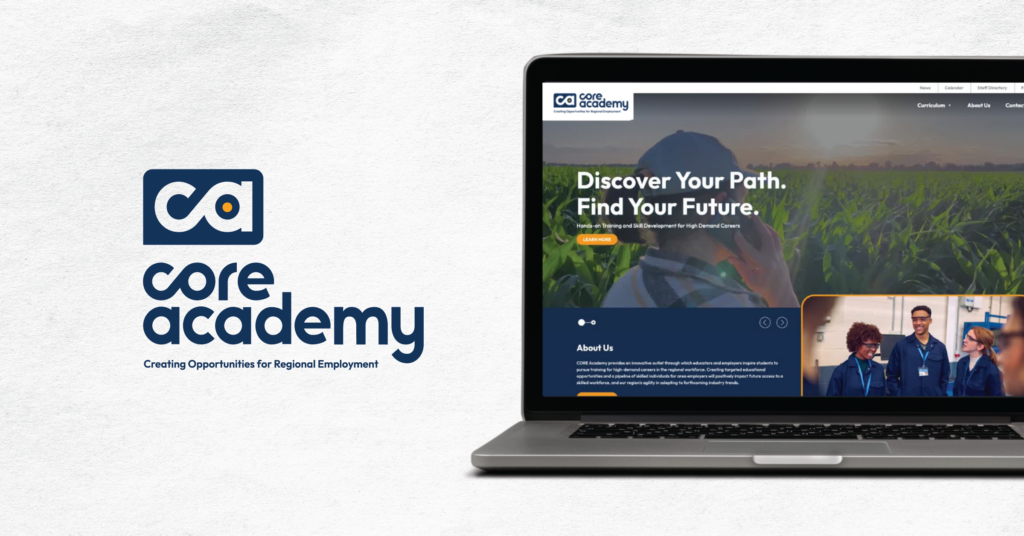 CORE Academy Rebrand & Website - Discovering a New Path to a Brighter ...